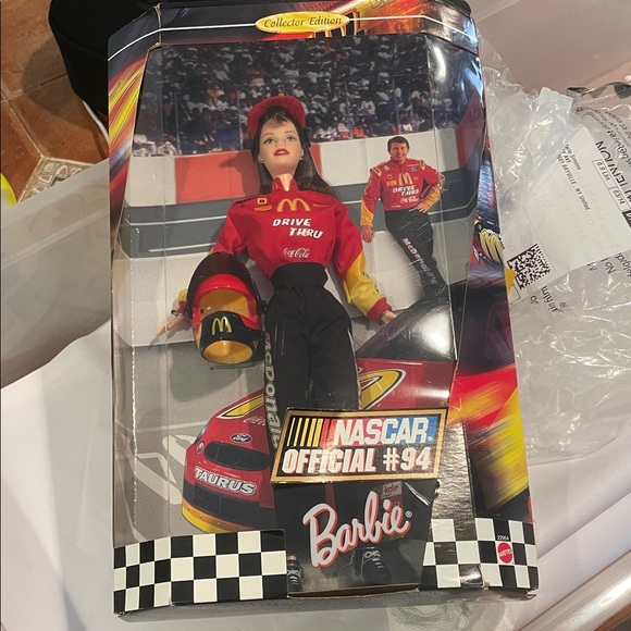Barbie | Toys | Barbie Nascar Official Doll In Red And Black Outfit ...